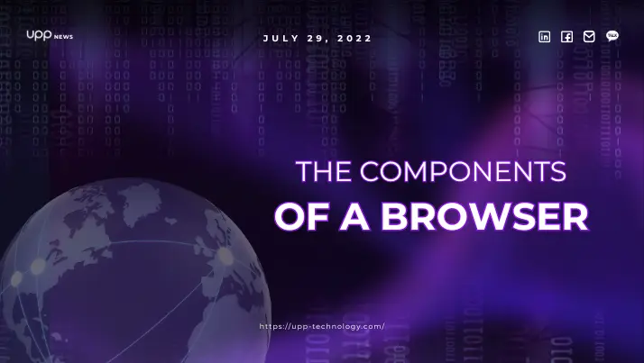 The components of a browser